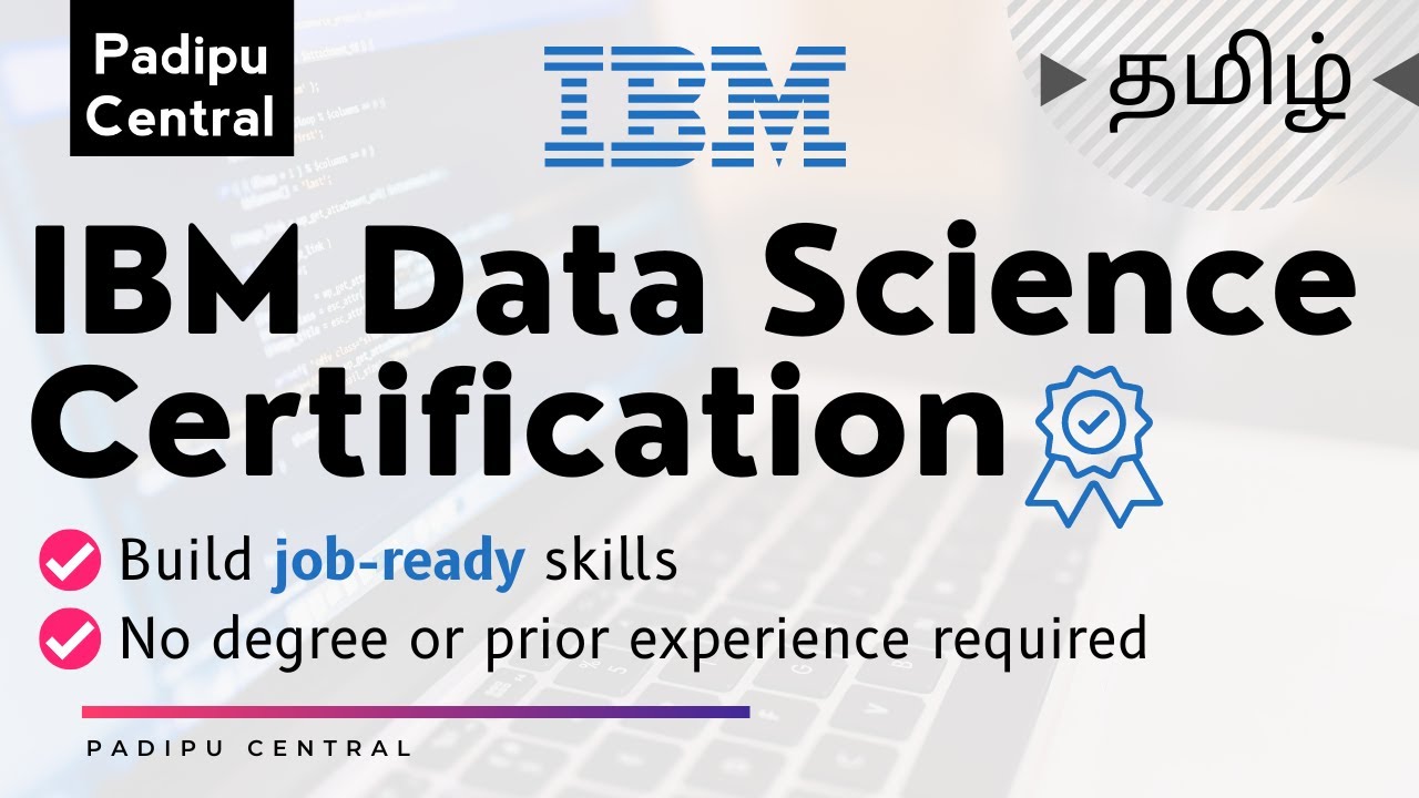 IBM Data Science Professional Certificate | Tamil - YouTube