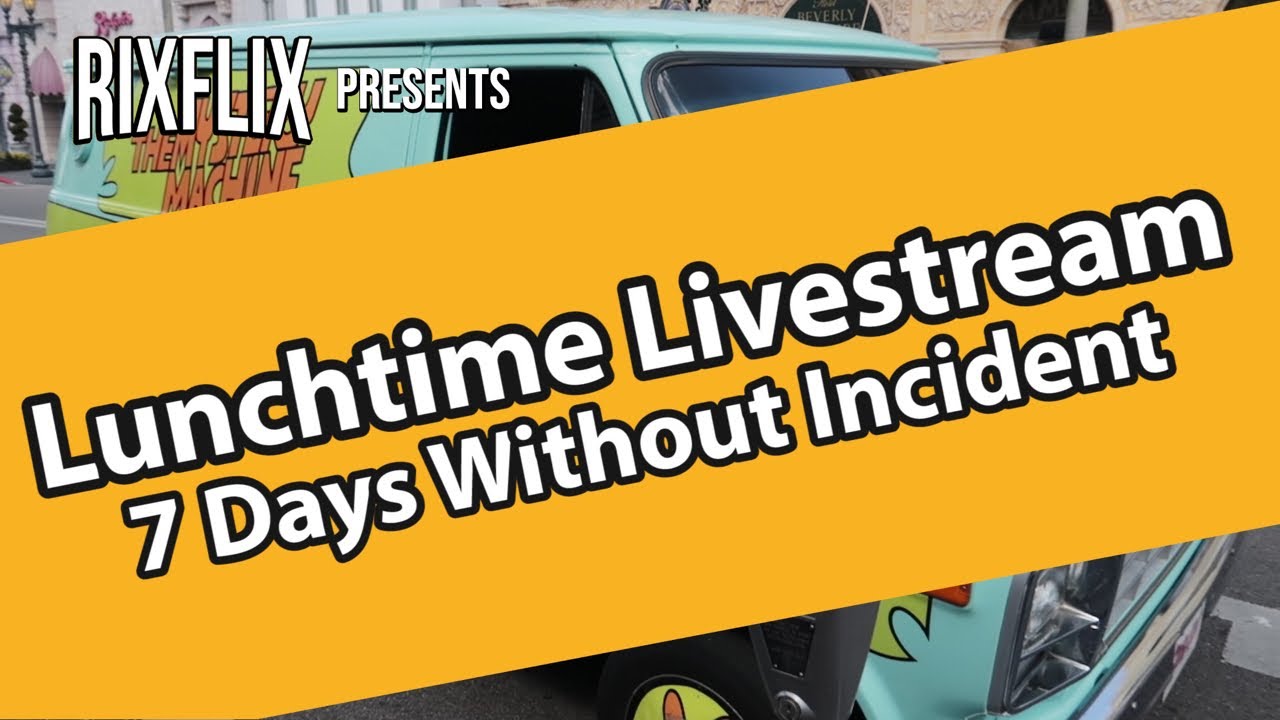 LIVE! Lunchtime Livestream From Universal Orlando Resort | 7 days ...