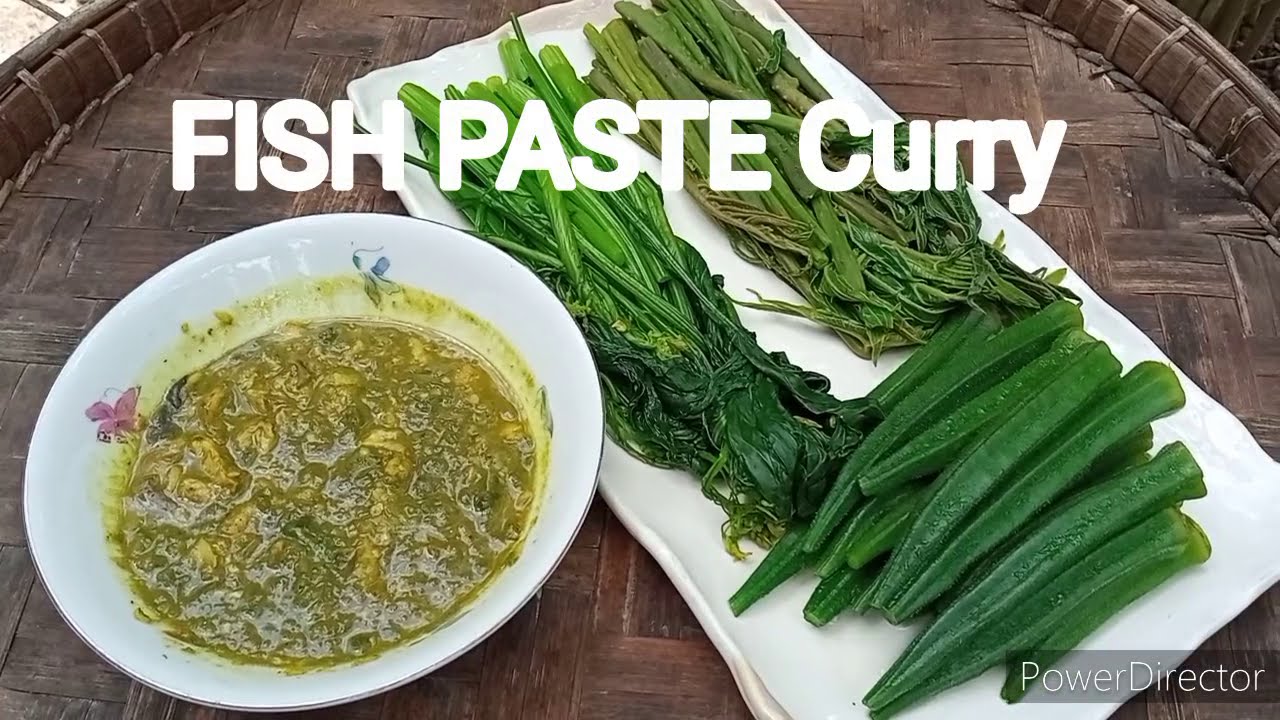 Karen food APPETIZER ! FISH PASTE 1 CATFISH SN33 ည၃်အု၃်ထံ နီ၃ၲဂံၢၲ ( 1 ...