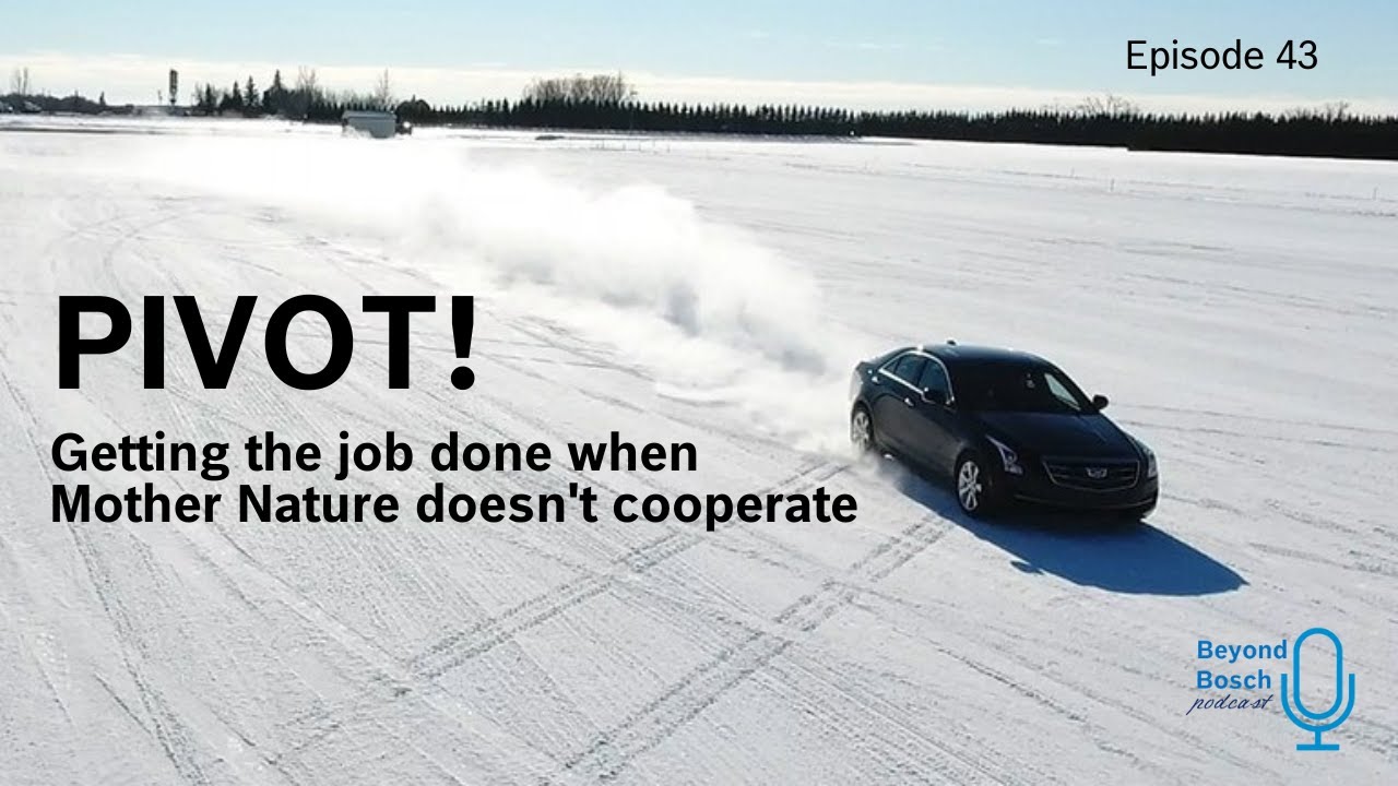 PIVOT! Getting the job done when Mother Nature doesn't cooperate - Beyond Bosch podcast 43 - YouTube