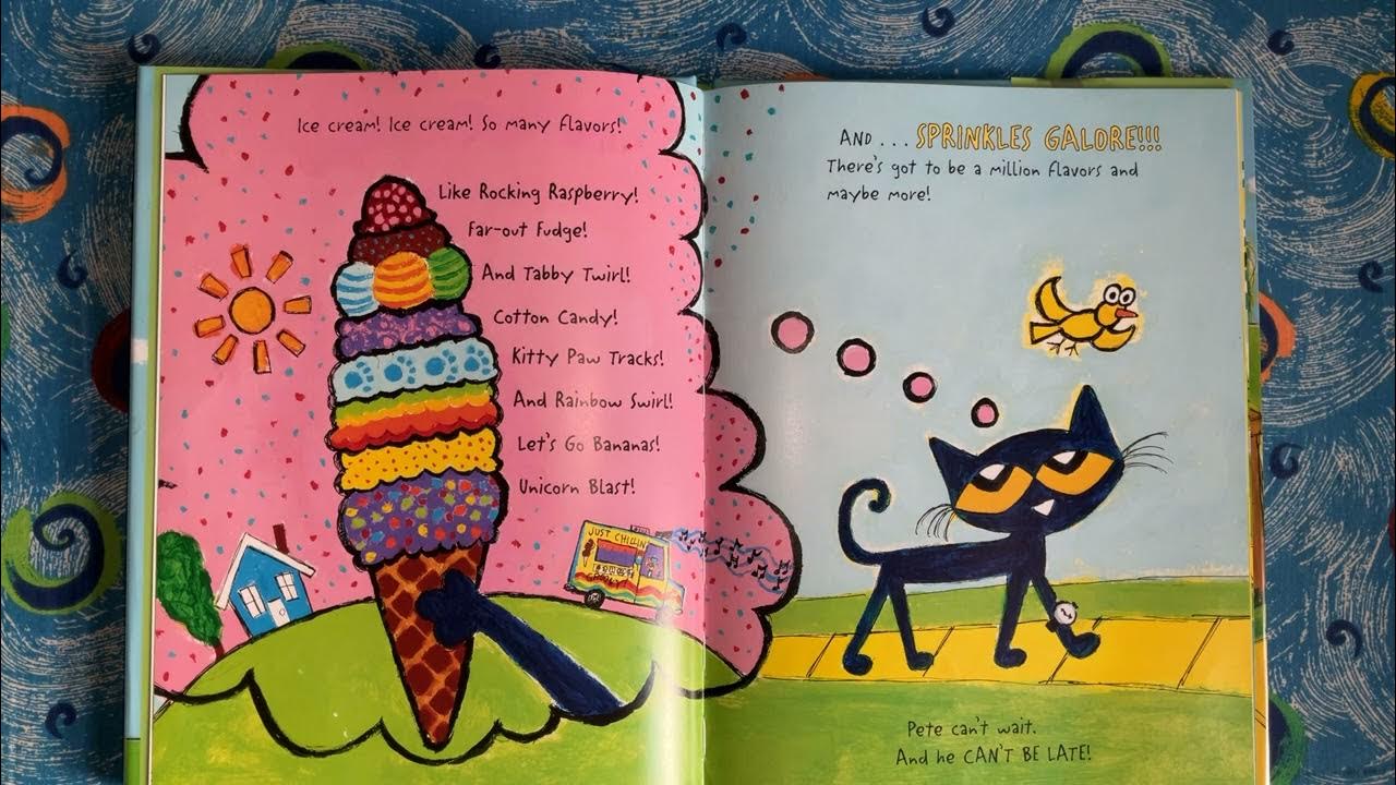 Pete The Cat Screams For Ice Cream (part 1) - YouTube