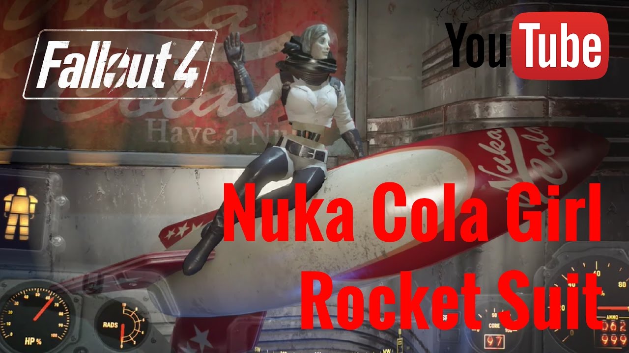 Fallout 4: Nuka Cola Girl Rocket Suit - YouTube