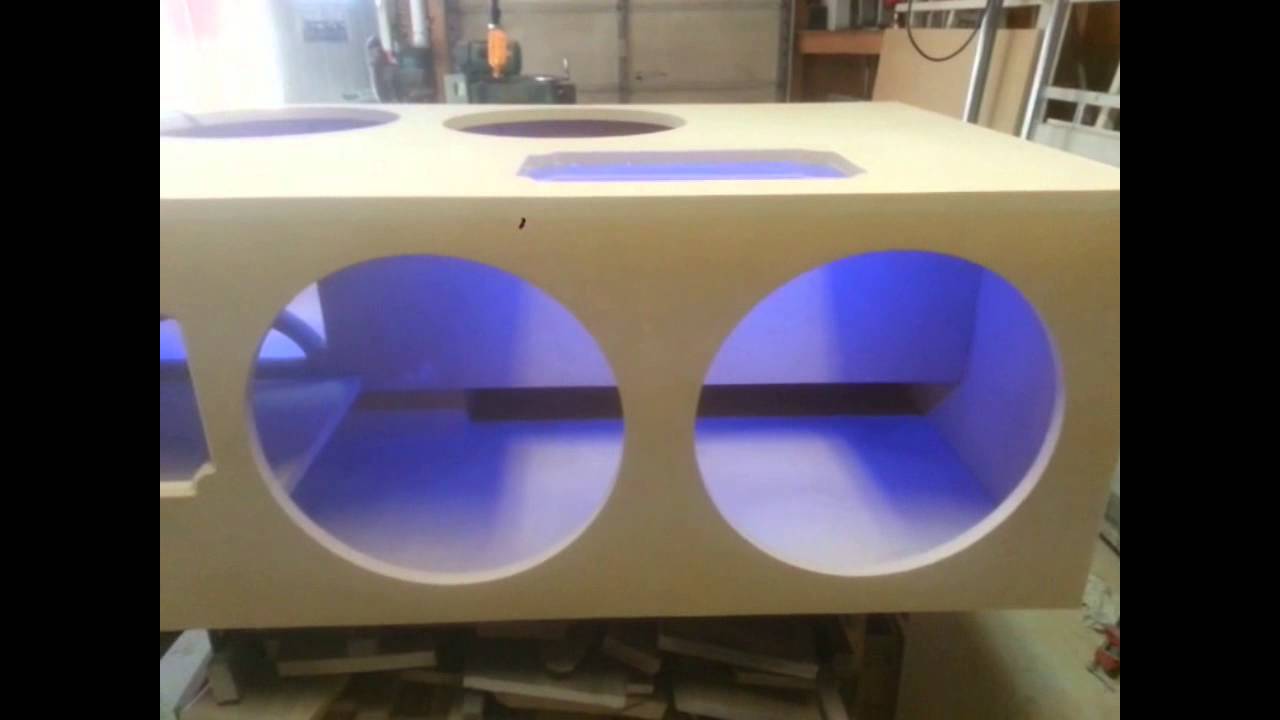Triple Lexan Glass LED Enclosure - YouTube