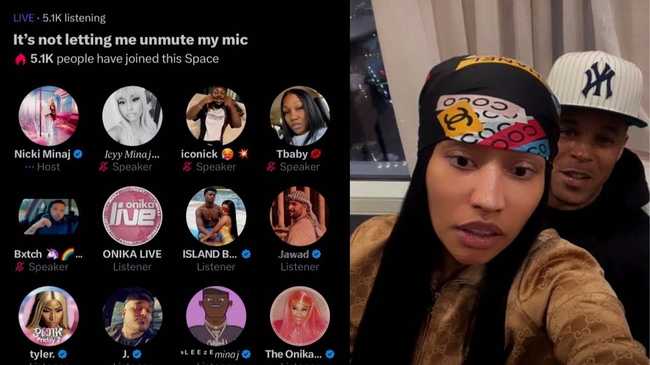 Nicki Minaj Trivia Ft Kenny & The Barbz X(Twitter Spaces) IG Live ...