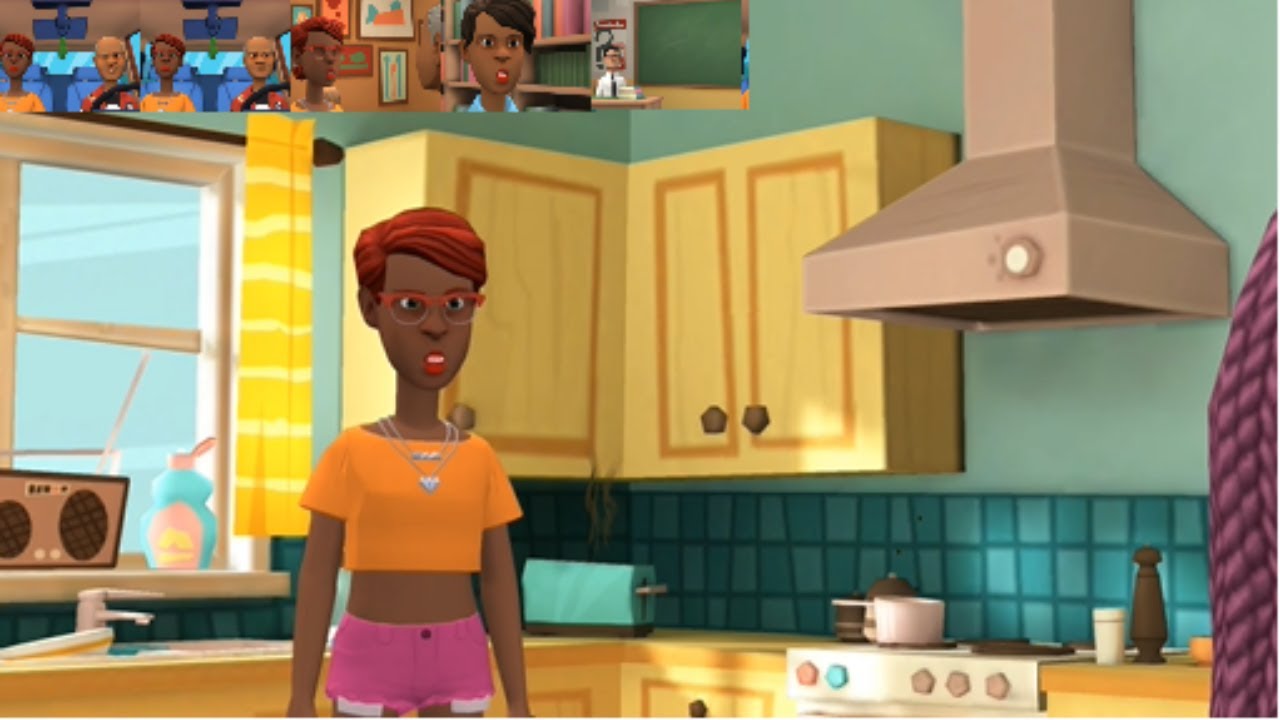 Ti Komik Kreyol - (Part 6) - Izeta al fe chopping ak dyaspora a. Wana ...