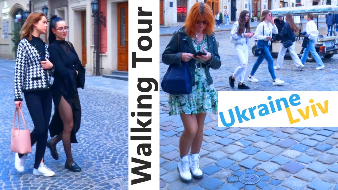 Walking tour the city center. Lviv Ukraine2023 - YouTube