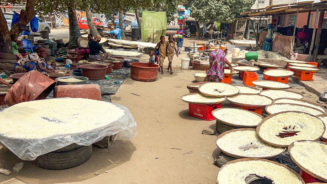 Special ingredients of Attieke & Garba - Ivory Coast 🇨🇮 Ep39 - YouTube