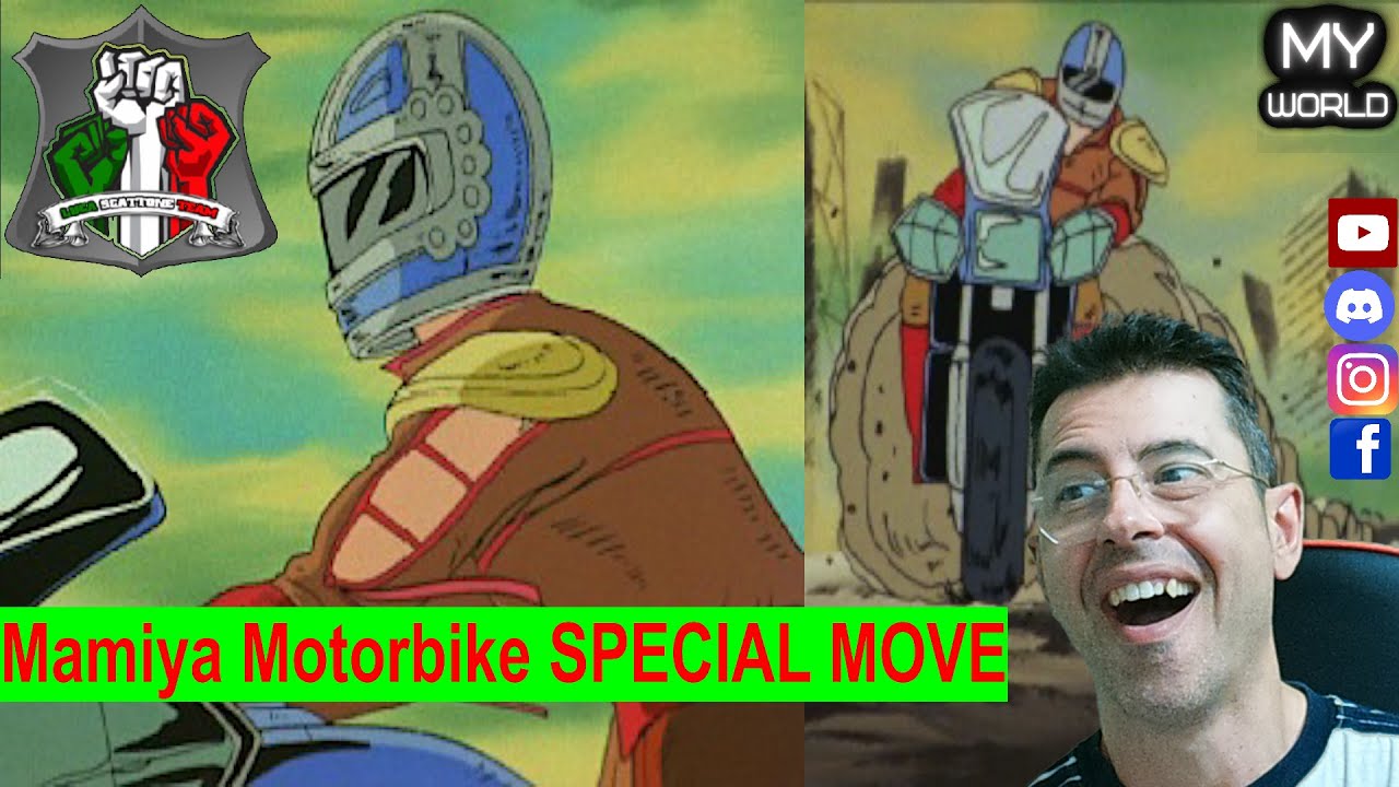 LA SUPER MOSSA di Mamiya con la MOTOCICLETTA - Hokuto No Ken LST Mugen ...