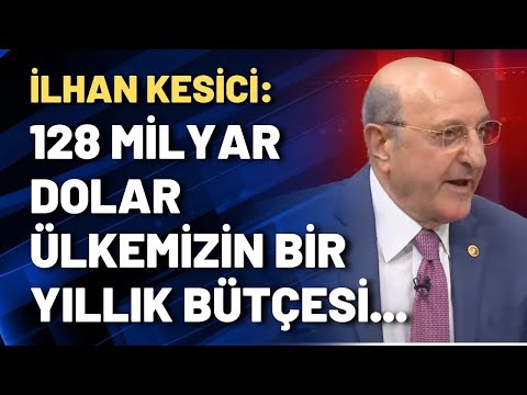 İlhan Kesici: 128 milyar dolar ülkemizin bir yıllık bütçesi...