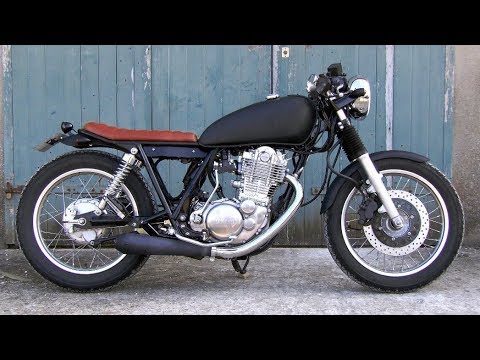 Yamaha SR 400 Custom by Racer Factory - YouTube
