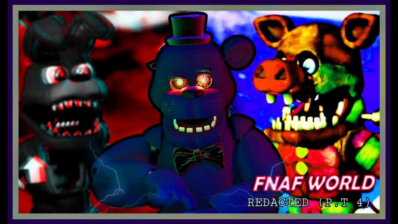 WE FOUND PORKPATCH!! || FNAF WORLD- REDACTED (P.T 4) || #fnaf #new # ...