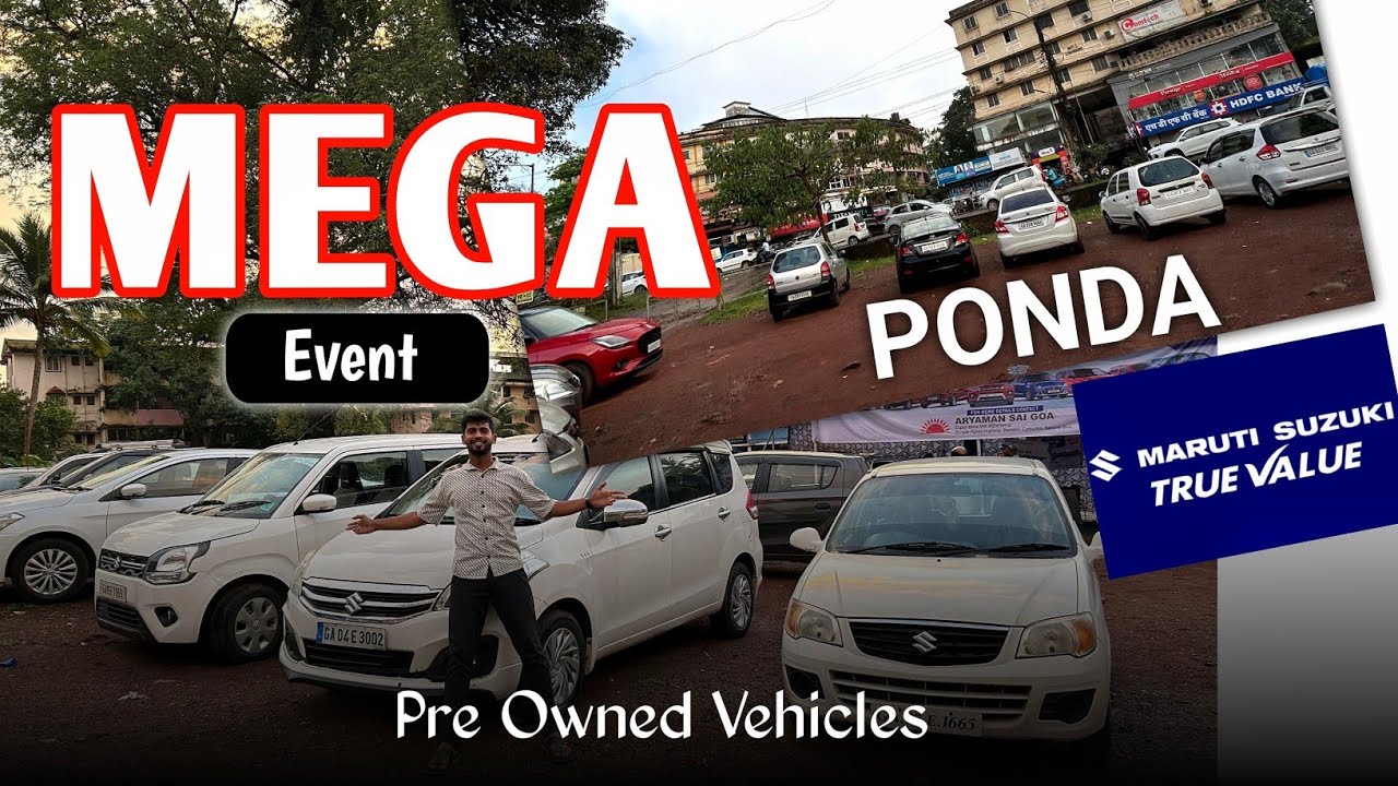 pre owned car Ponda | Mega Event | aryaman sai goa - YouTube