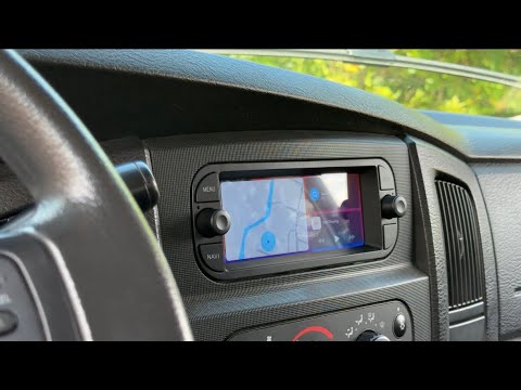 02-05 Dodge Ram Head Unit with Apple CarPlay - YouTube