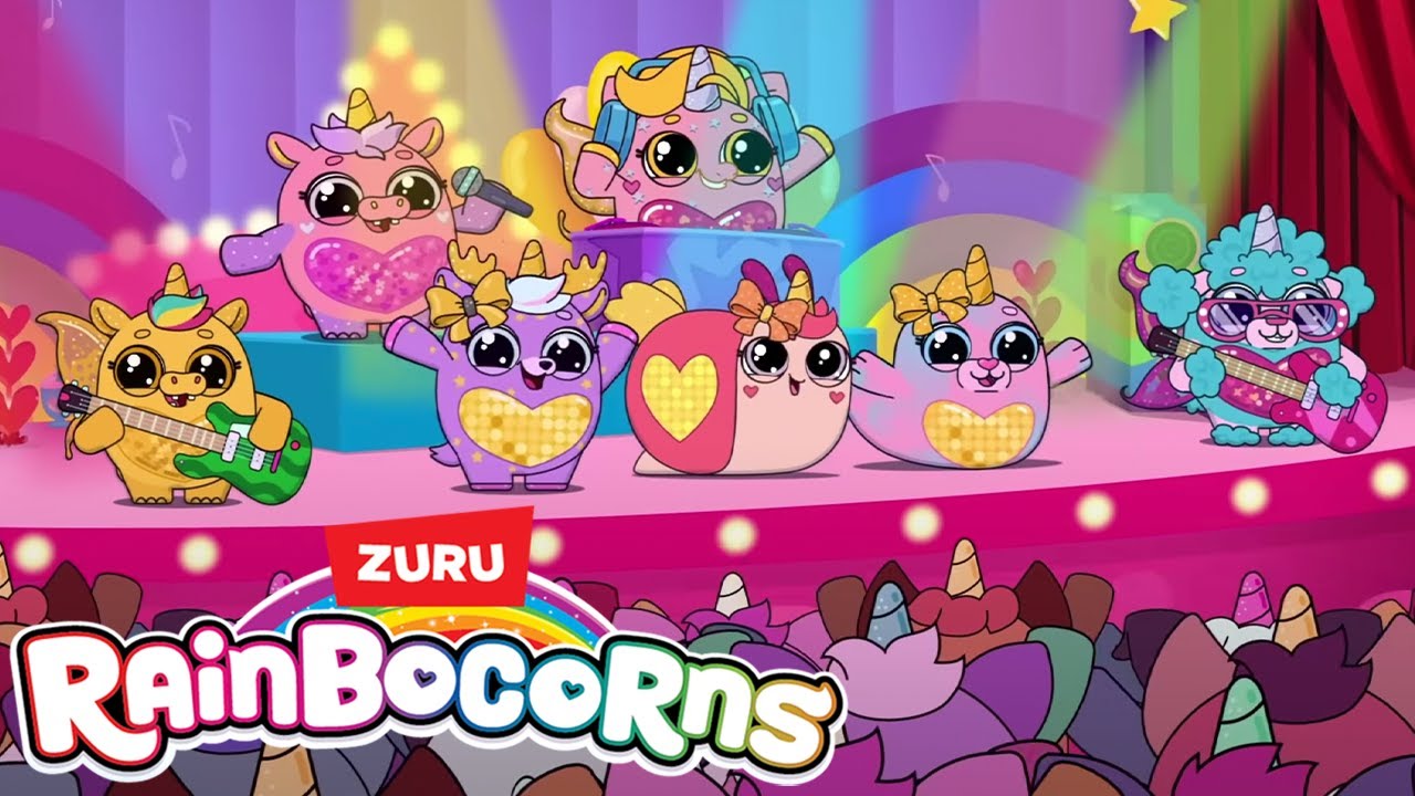 Eggzania + More Mash Ups | Dance and Sing w Rainbocorns | Cute Cartoons ...