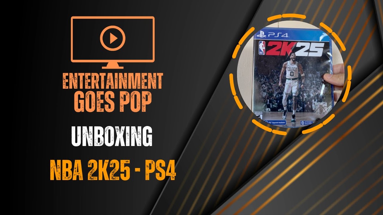 Unboxing NBA 2K25 - PS4 - Loose Floating Disc - Video Game ...