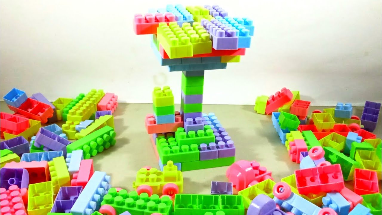 Satisfying DIY Lego Umbrella | ASMR Building Blocks Sound Video ...