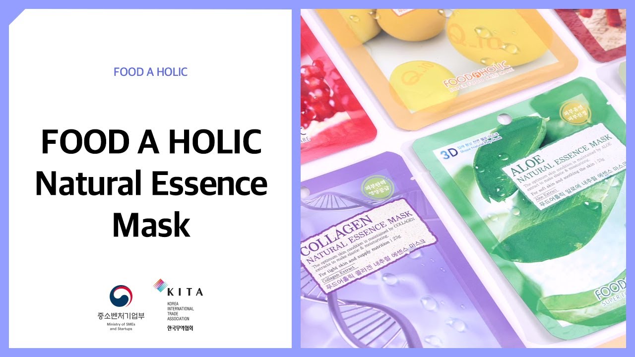 [FOOD A HOLIC] FOOD A HOLIC Natural Essence Mask - YouTube