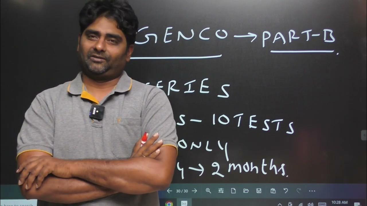 TS GENCO PART 2 TEST SERIES (GENERAL STUDIES AND MENTAL ABILITY) - YouTube