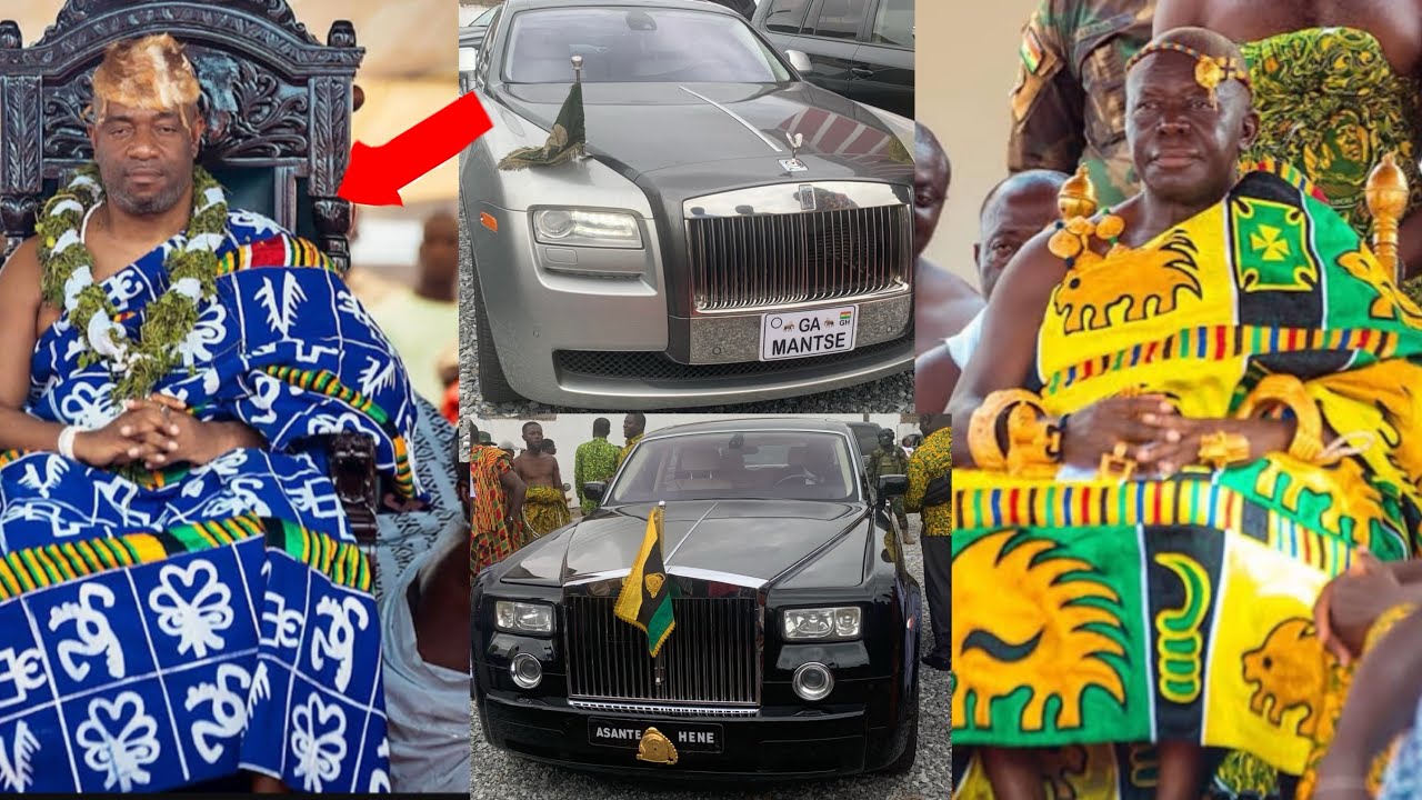 Otumfou ,Appiah Stadium,Napo & Stephen Appiah Storm Ga Mantse Palce ...