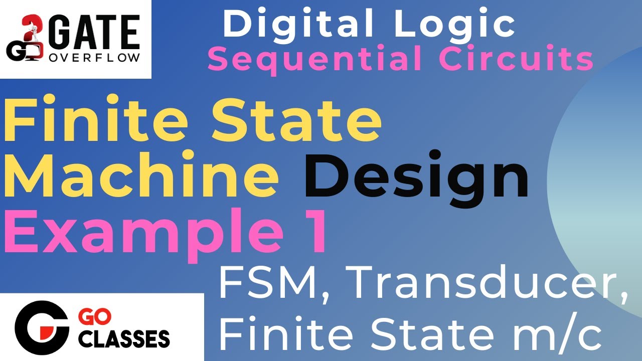 Finite State Machine(FSM) Design Example 1 | State Table, State Diagram ...