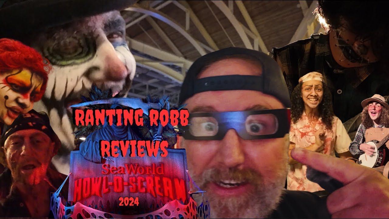 Ranting Robb Reviews Howl-O-Scream 2024 Sea World San Diego - YouTube