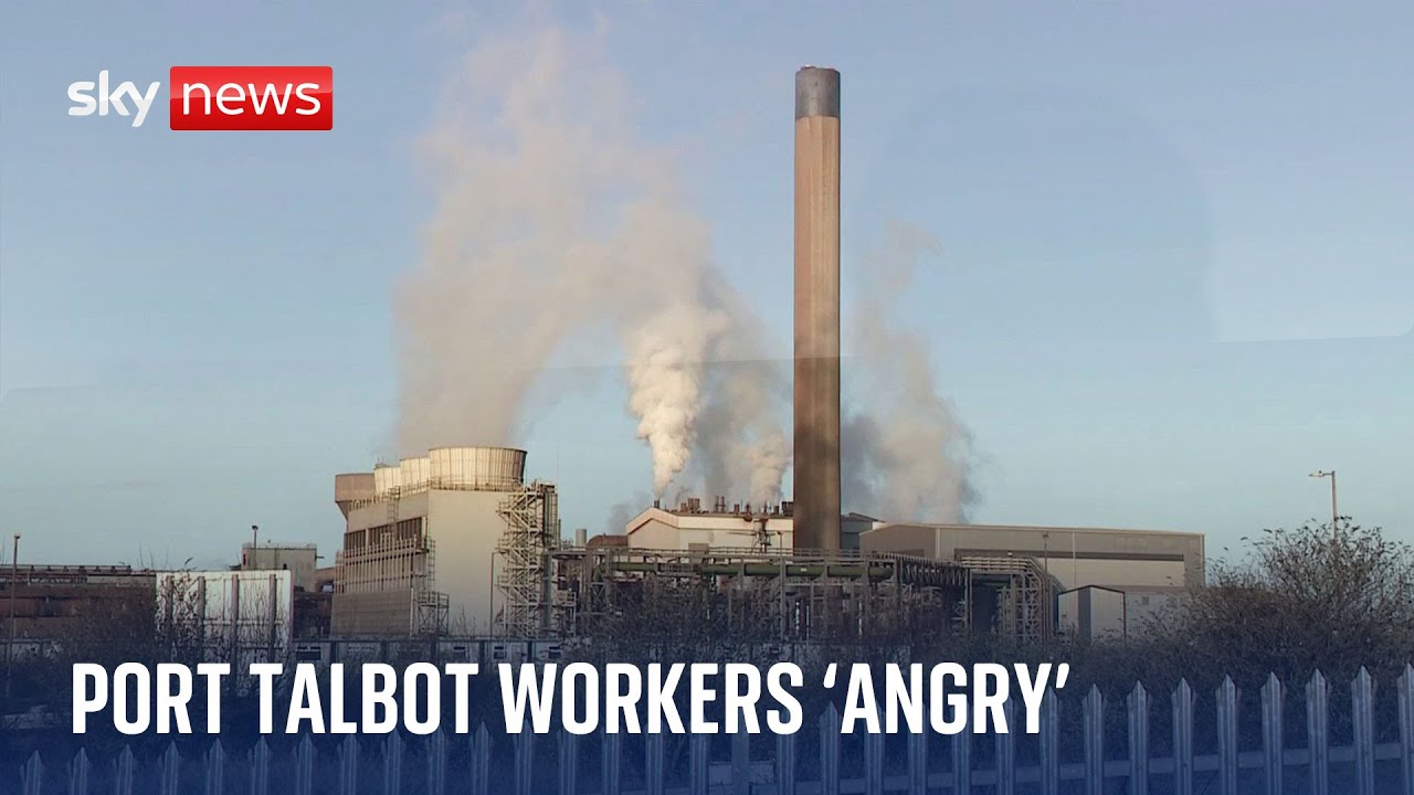 Port Talbot steel workers "angry and frustrated" after job cuts ...