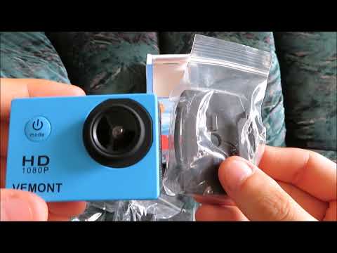 Vemont Action Camera - Unboxing and Hands-On - YouTube