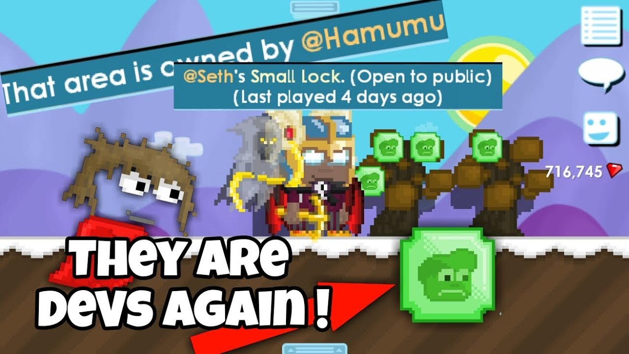 @Seth & @Hamumu ARE DEVS AGAIN! We Are Finally Back!! (Rollback ...