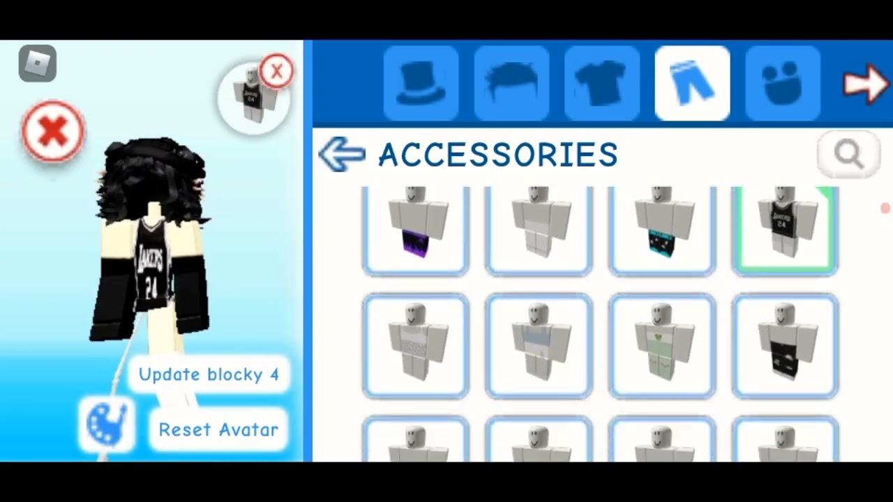 blocky outfit idea part 1 - YouTube