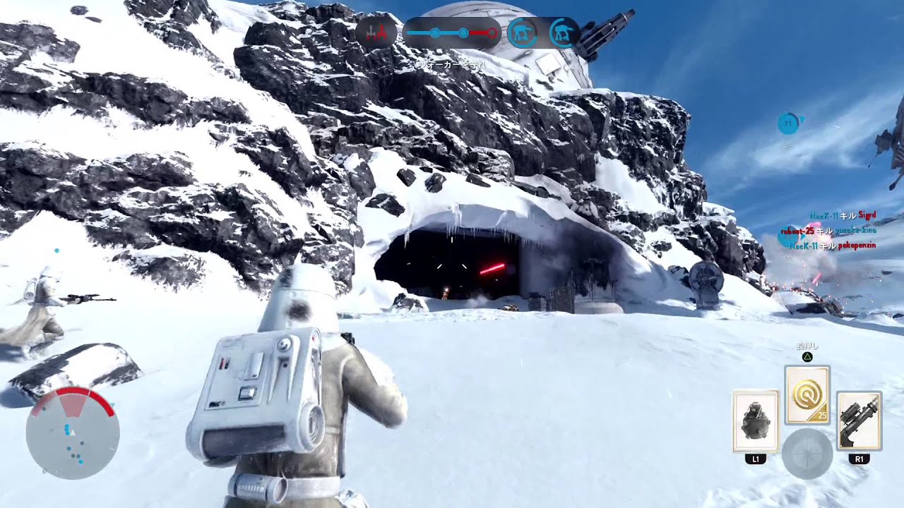 STAR WARS Battlefront Part 25(Walker Assault Mode) - YouTube