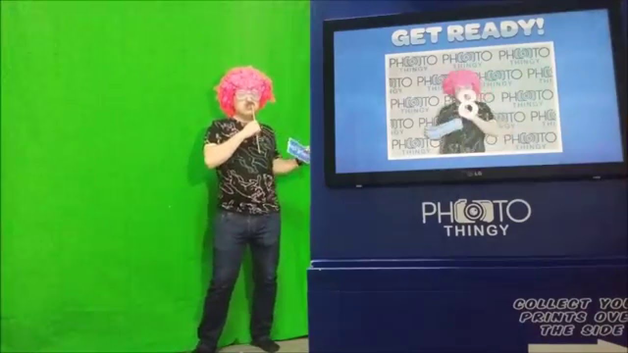 Photo Thingy Photo Booths: Green Screen - YouTube