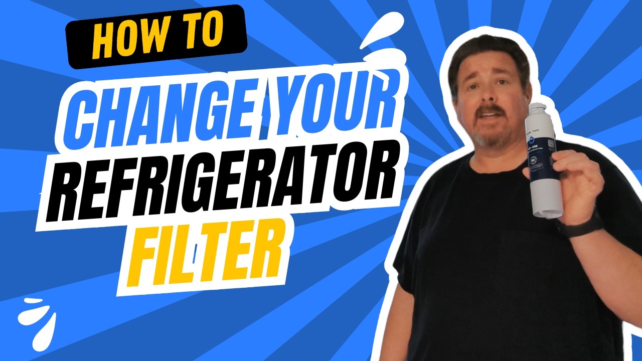 Stop Drinking Dirty Water! Change Your Samsung Fridge Filter - YouTube