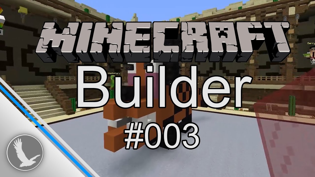 Tiger and Food | Let's Play Minecraft Builder #003 - YouTube