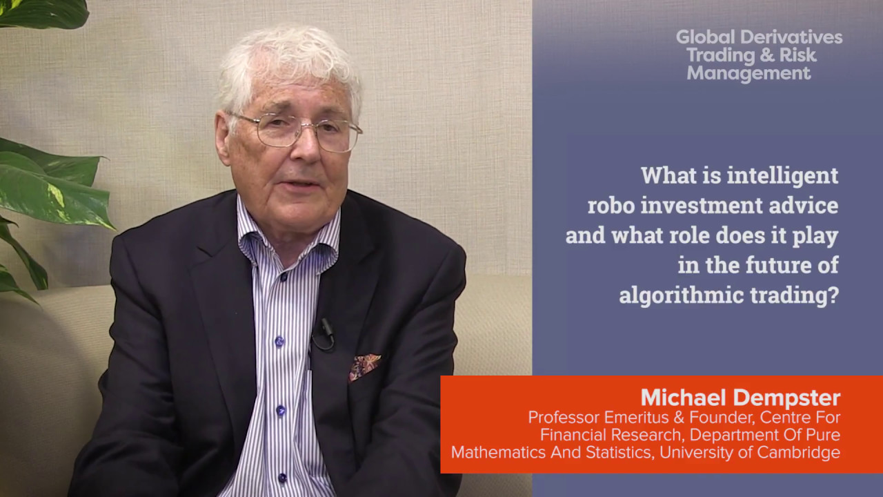 Introducing robo investment advice in algorithmic trading with Michael ...