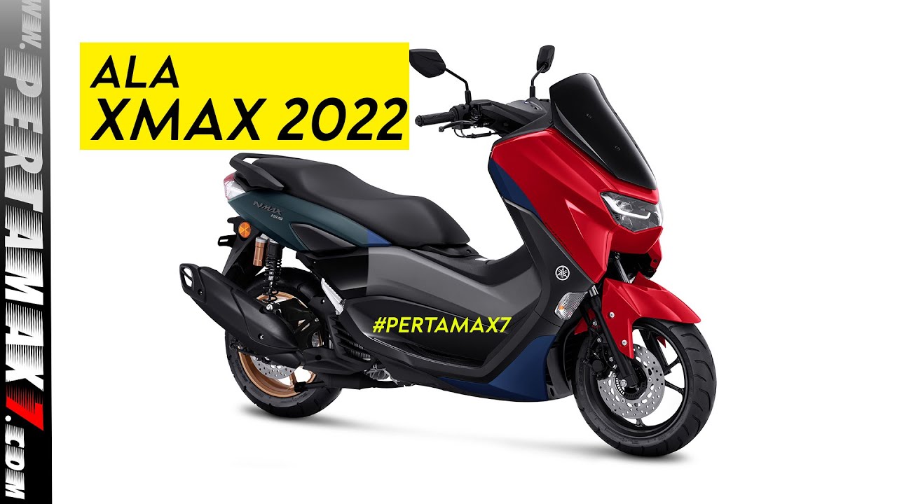 Warna Baru Yamaha NMAX 155 Versi 2022 Hijau Merah🛵🛵 ALA XMAX #nmax # ...