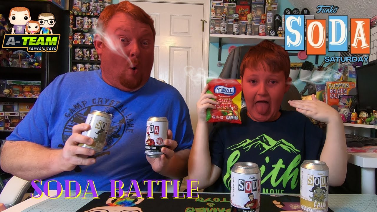 Spicy Soda Battle | Funko Soda Saturday - YouTube