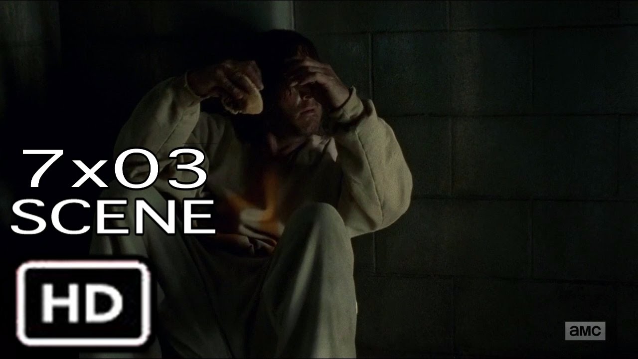 The Walking Dead 7x03 "Daryl Escapes from Prison" Scene Season 7 ...