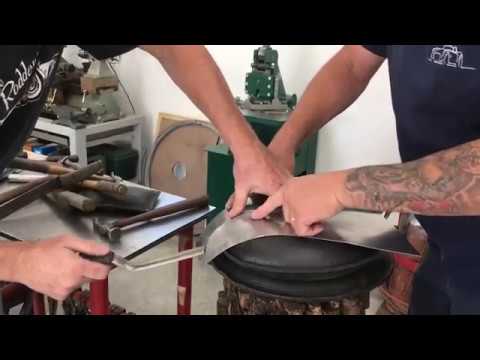 Shaping Metal With a Slapper and Shot Bag - YouTube