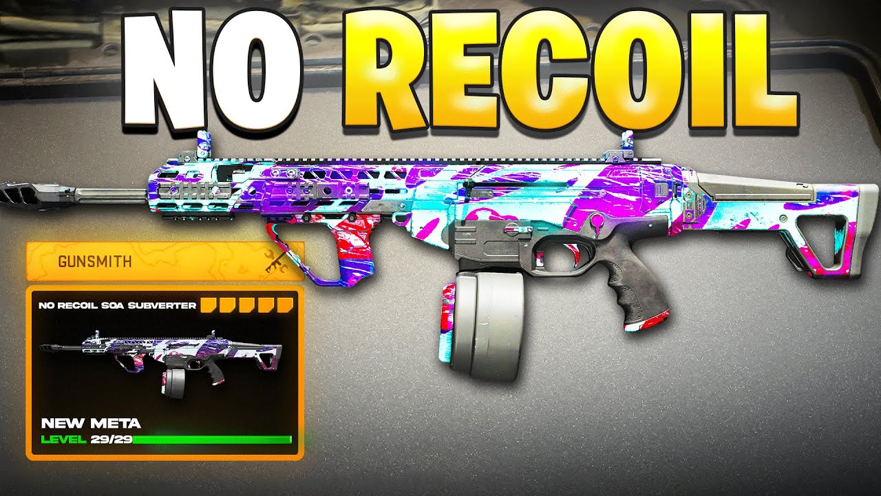 new *NO RECOIL* SOA SUBVERTER in Warzone 3!😱 (BEST SOA SUBVERTER CLASS ...