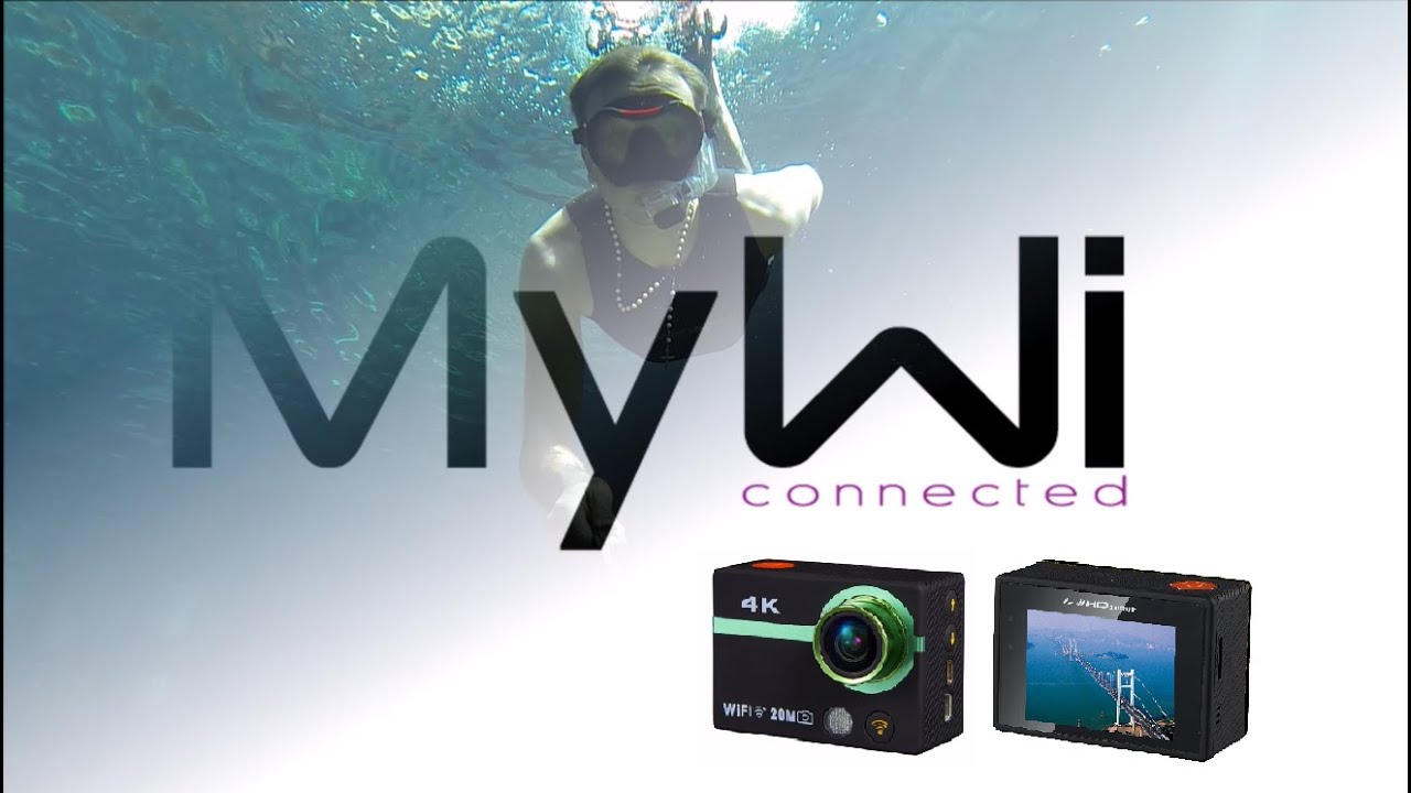 Test : Caméra Sport Mywi Wicam 4K - YouTube