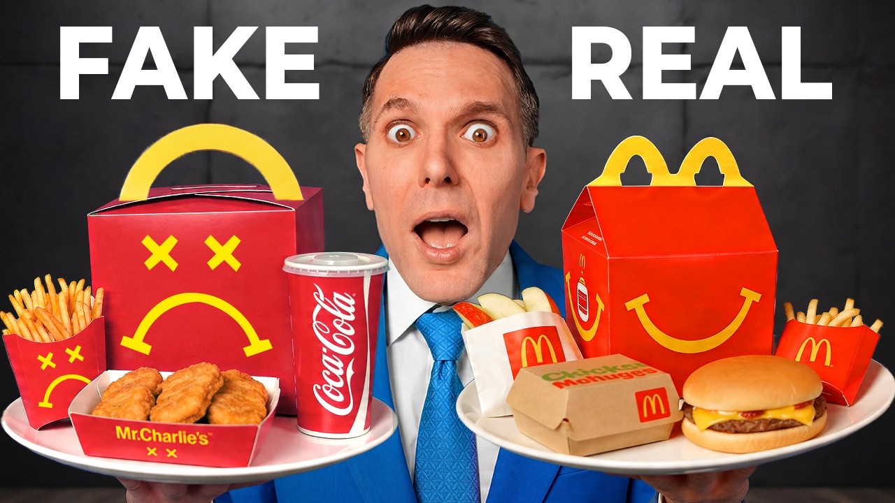 I Tested Fake Fast Food Restaurants - YouTube