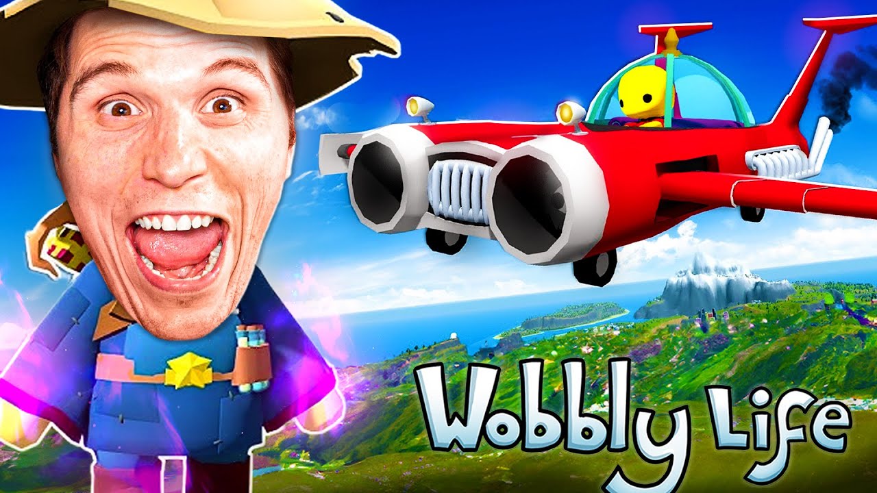 So bekommt man das fliegende Auto & Zauberer Outfit | Wobbly Life - YouTube