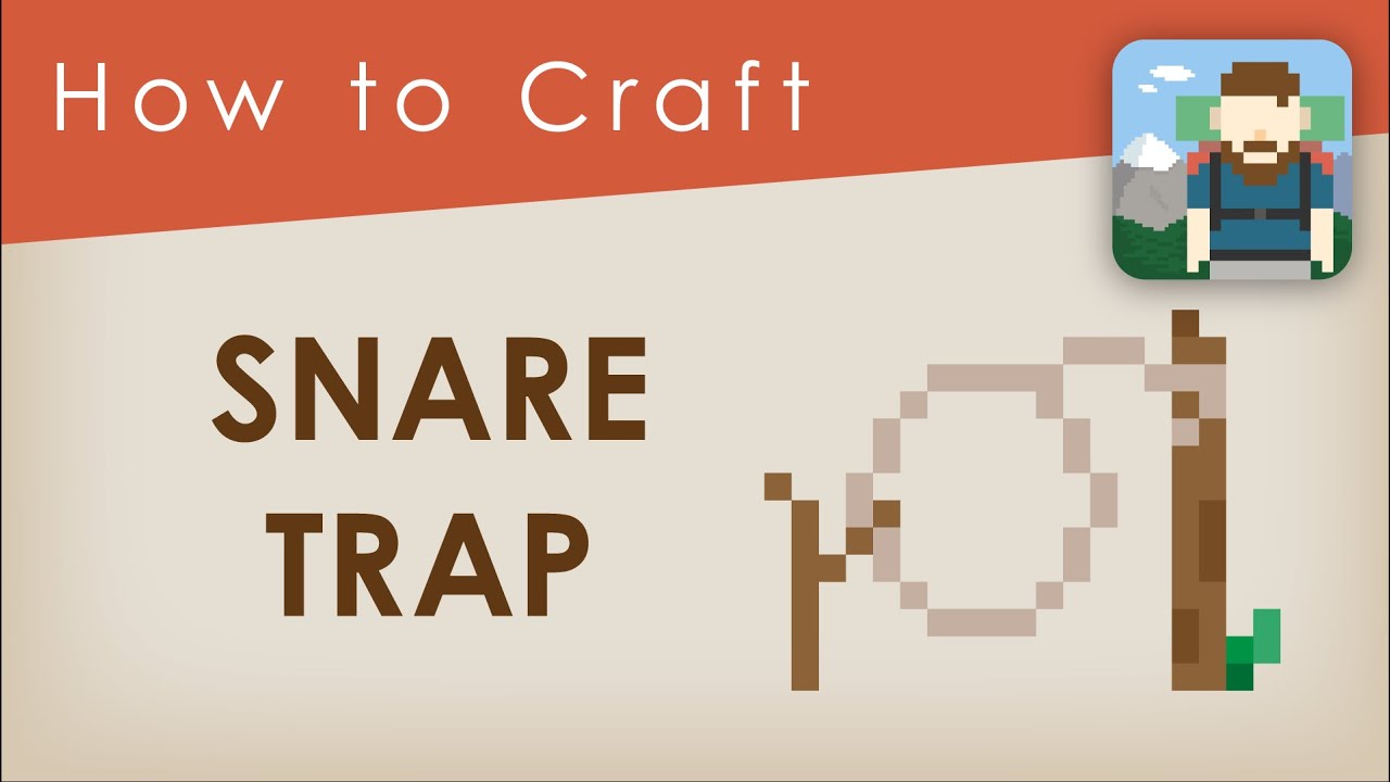 How to Craft a Snare Trap in On My Own - YouTube