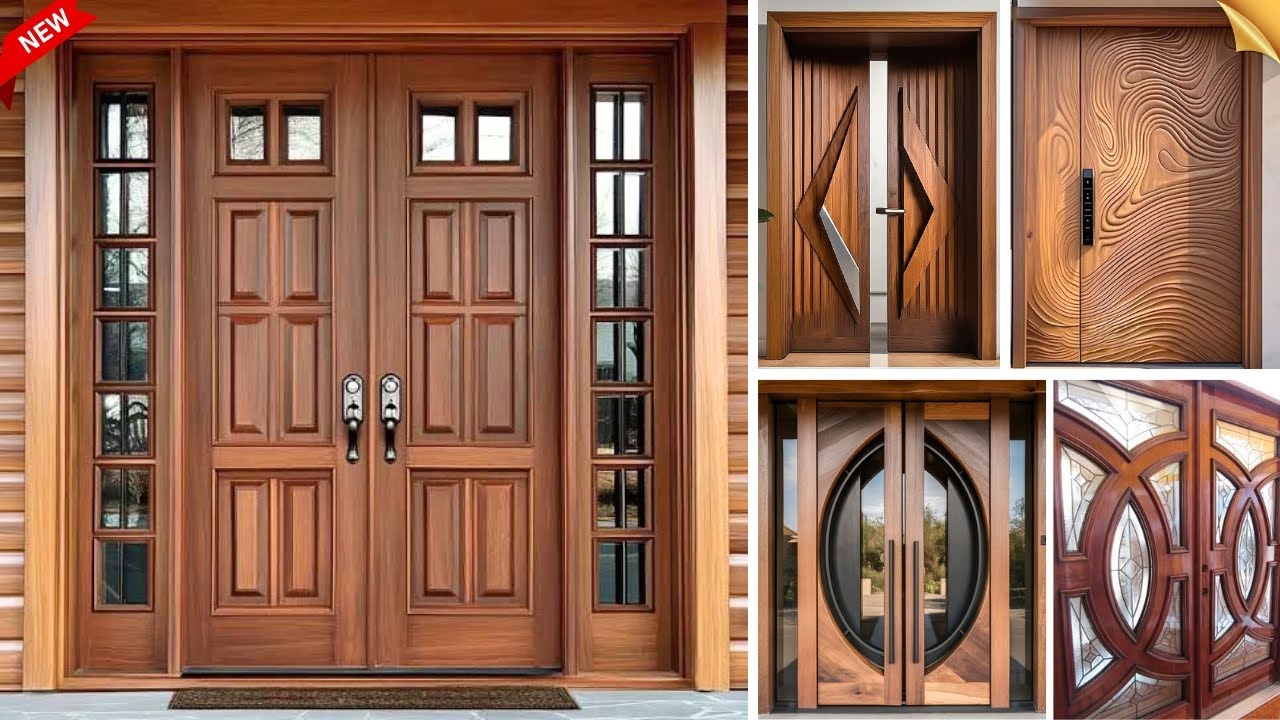 Top Wooden Double Door Designs for a Stunning Entrance For Festive Home ...