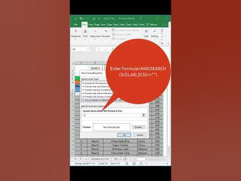 Excel Trick: Implement Dynamic Cell Highlighting Based On Your Input In Excel. - YouTube