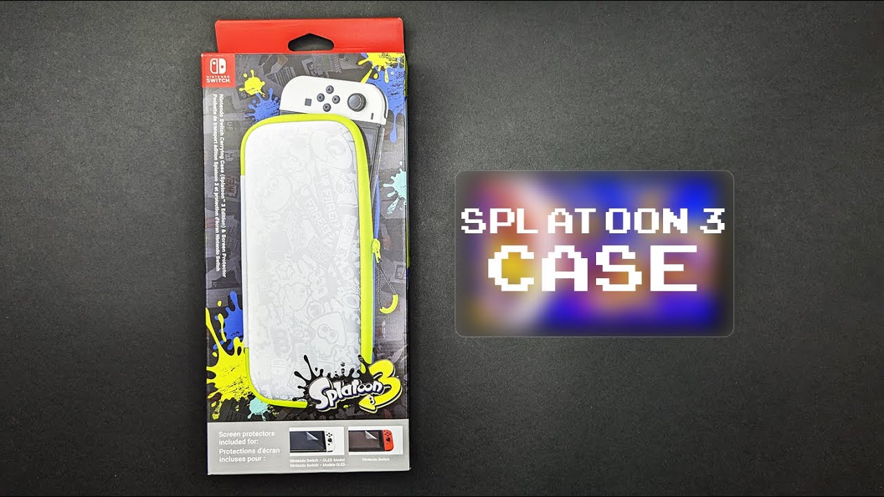 Nintendo Switch Carrying Case & Screen Protector l ASMR UNBOXING l ...