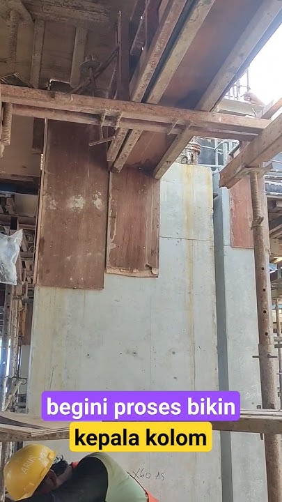 begini proses bikin kepala kolom #duniakonstruksi #tekniksipil - YouTube