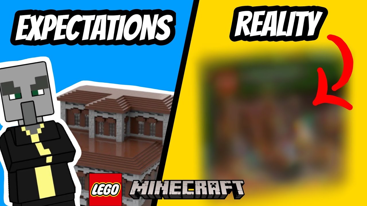 Lego Minecraft EXPECTATIONS VS REALITY | The Minecraft Movie - YouTube