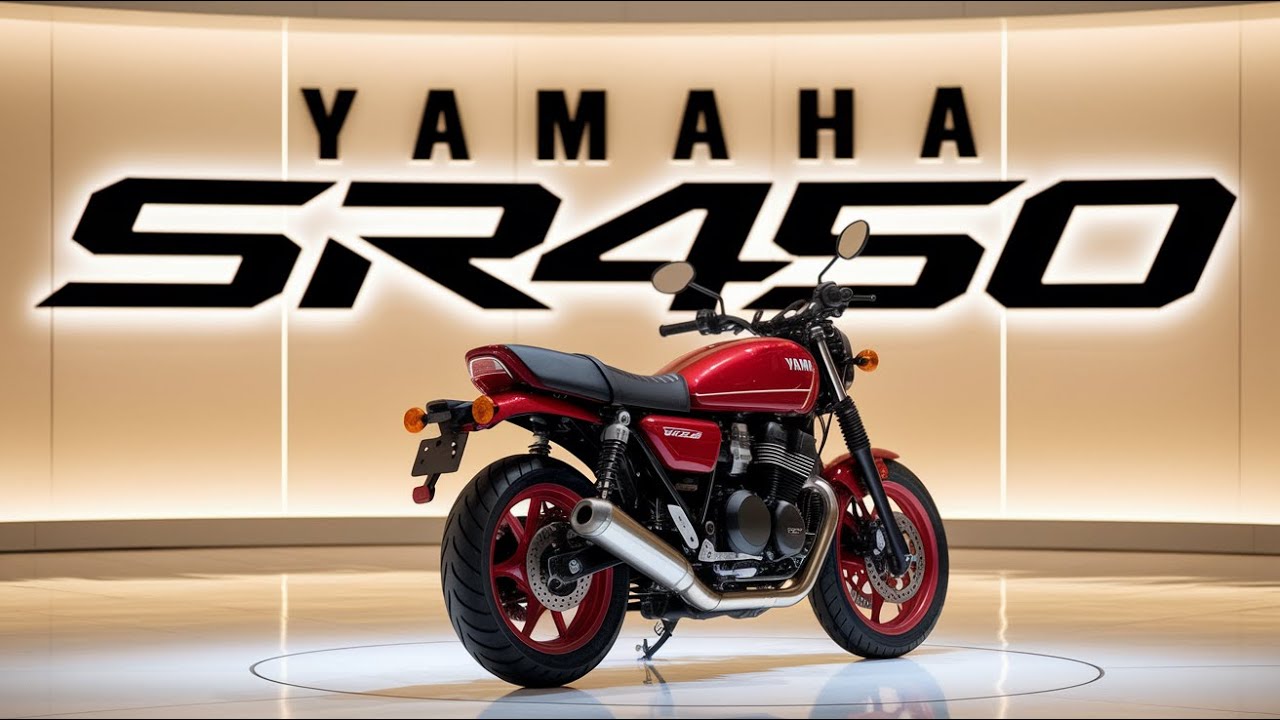 FINALLY LAUNCHED 2025 Yamaha SR450 – Retro Perfection Is Here! - YouTube