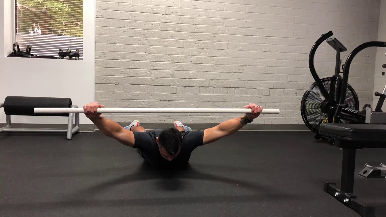 Dowel Rod - T-Spine Extension - YouTube